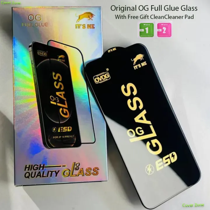 For Motorola Moto G35 RAINBOO Tempered Glass Screen Protector OG Glass ...