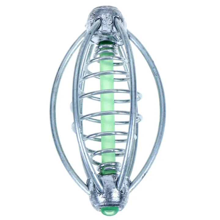 Fishing feeder swim feeders spring lead sinker 5cm 6cm 7cm | Daraz.com.bd