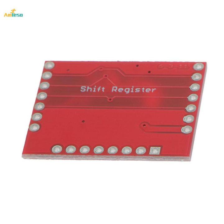 74HC595 IC 8-Bit Shifting Register DIP-16 Circuit, Pack of 10 | Daraz ...