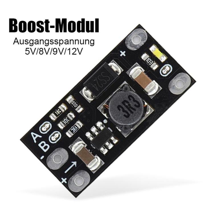 Mini Step Up Voltage Converter Module Board 3.7V to 5V 8V 9V 12V Step ...