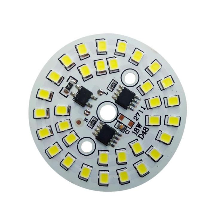 DIY 18W 15W SMS 2835 LED PCB AC 220V x Lamp Plate White Replace Led ...