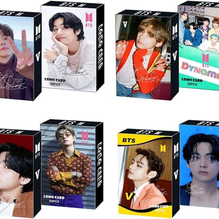 24pcs/set BTS LOMO Cards Photocards HD Mini Photo Set Fan Gift | Daraz ...