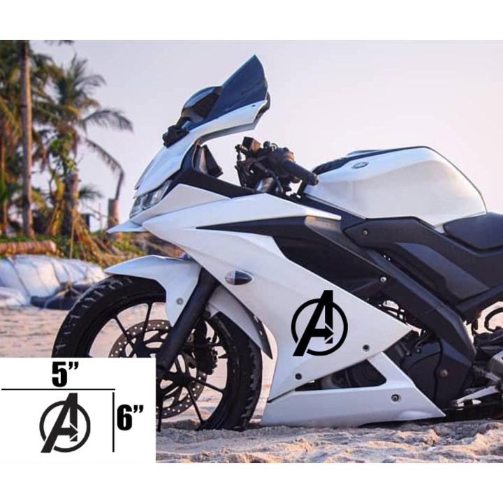Bike Decal Sticker - Avenger Logo ( Waterproof & Premium quality)/ Bike ...