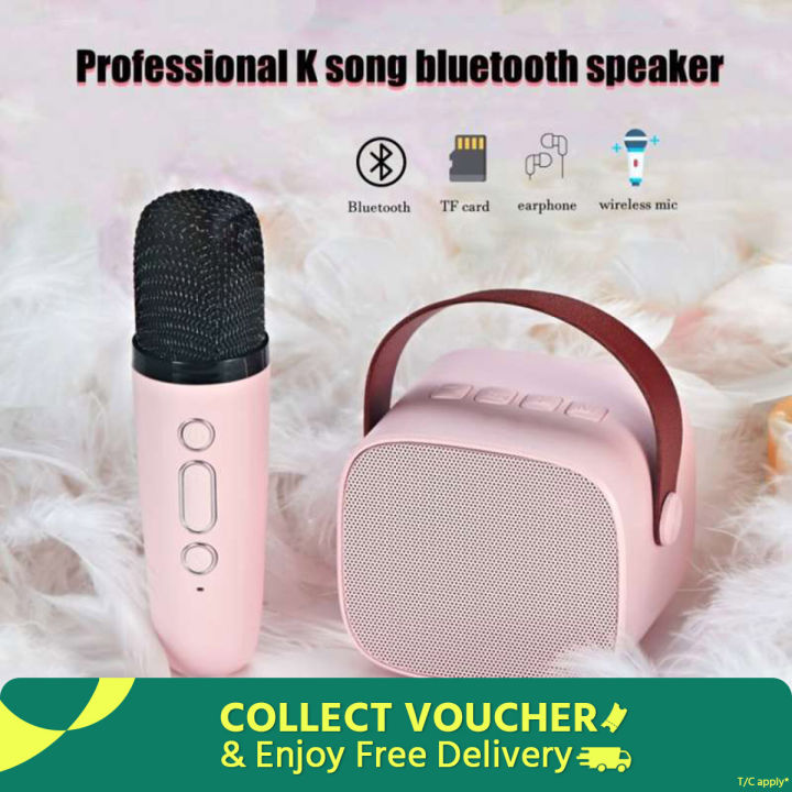 K12 Speaker High-end Bluetooth Audio Small Home Ktv Karaoke Microphone Professional Children's ...