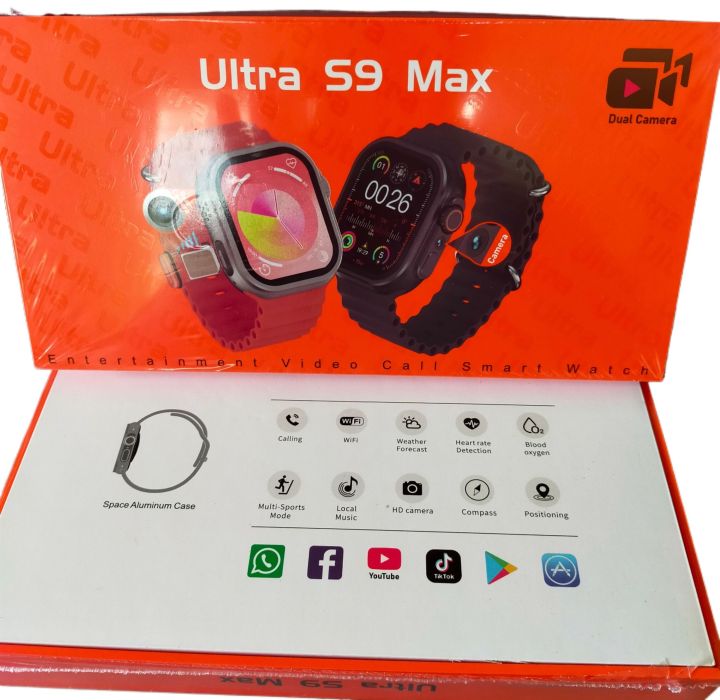 S8 Ultra / Ultra S9 Max Smartwatch Google Play store all Android apps ...