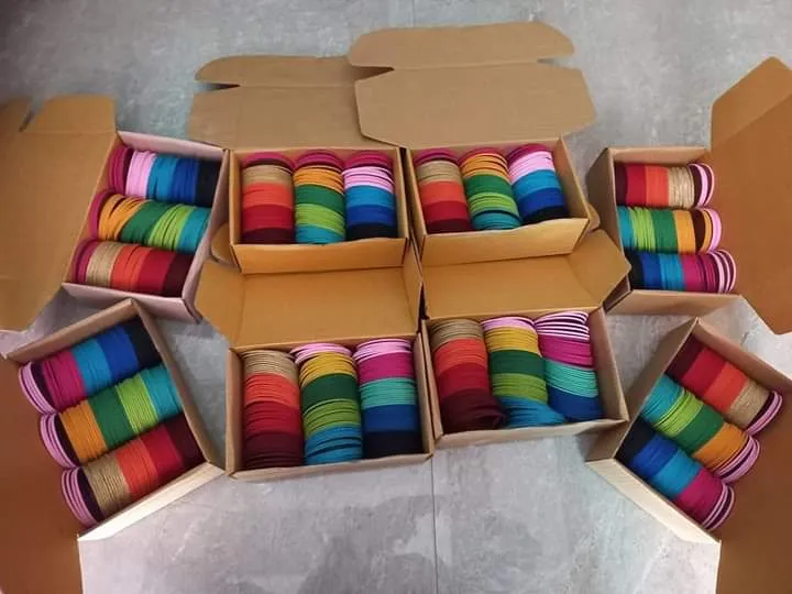 Indian Metal Velvet Churi Full Box / 12 Dozen | Daraz.com.bd