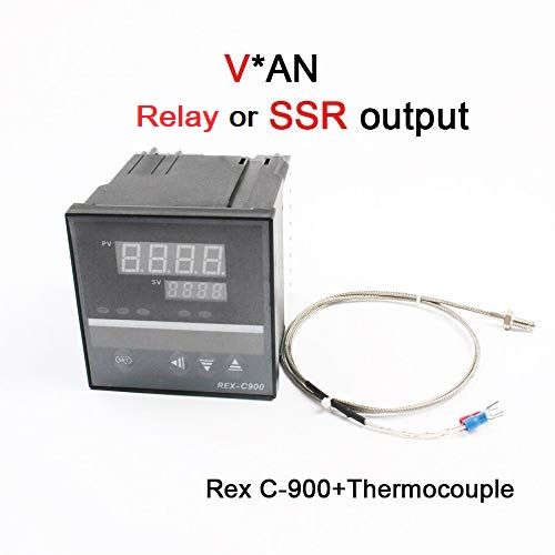 REX - C900 0-400 Degree Digital TEMPERATURE CONTROLLER WITH K TYPE ...