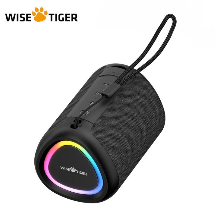 WISETIGER Mini Portable Outdoor Bluetooth Speaker Amazing Bass Wireless ...