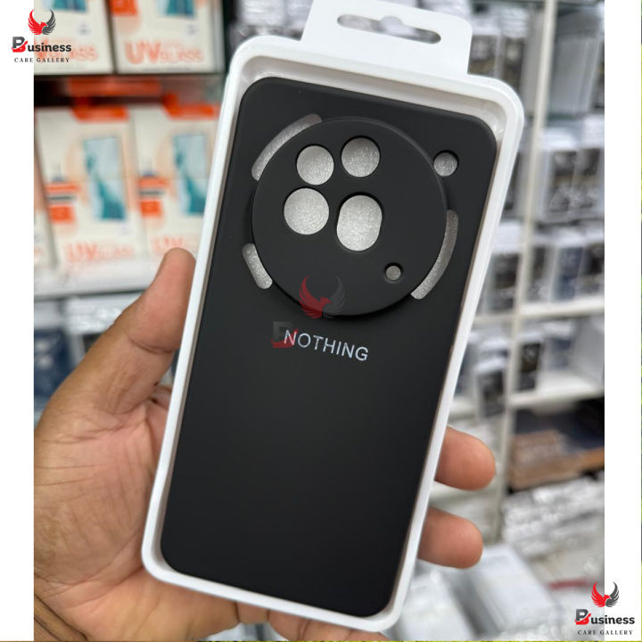 For Nothing Phone 3a pro Back Covers Luxury Liquid Silicone Shockproof ...