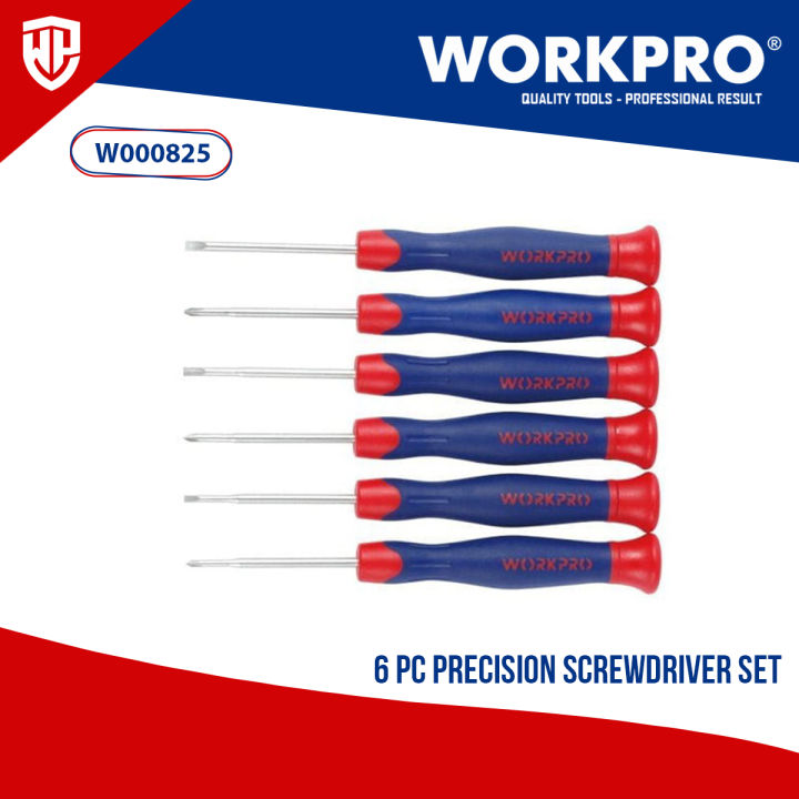 Workpro 6 Pc Precision Screwdriver Set (METRIC) | Daraz.com.bd