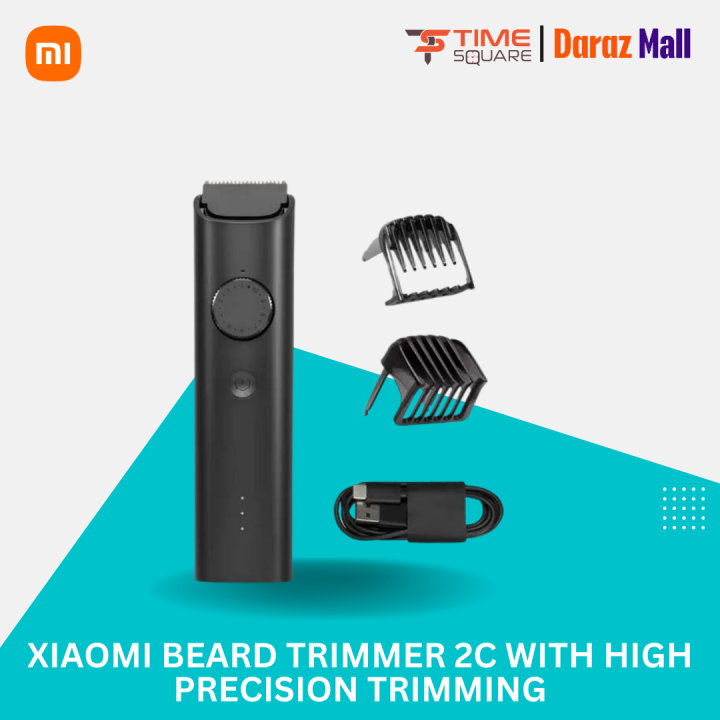Xiaomi Beard Trimmer 2C With High Precision Trimming | 2 Beard Comb ...
