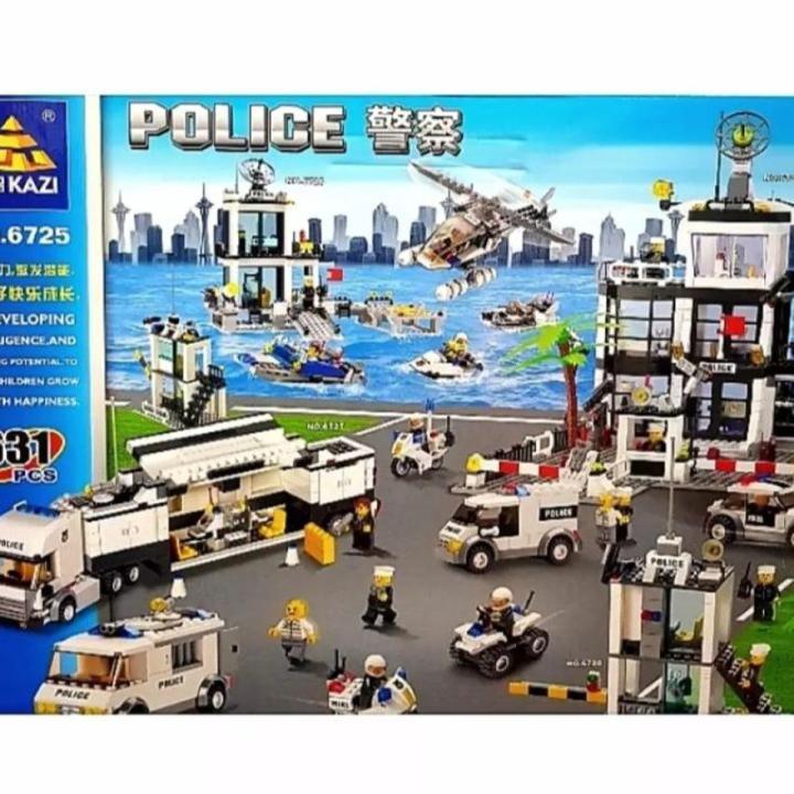 city Police lego set Model-6725 Toy Set for kids | Daraz.com.bd