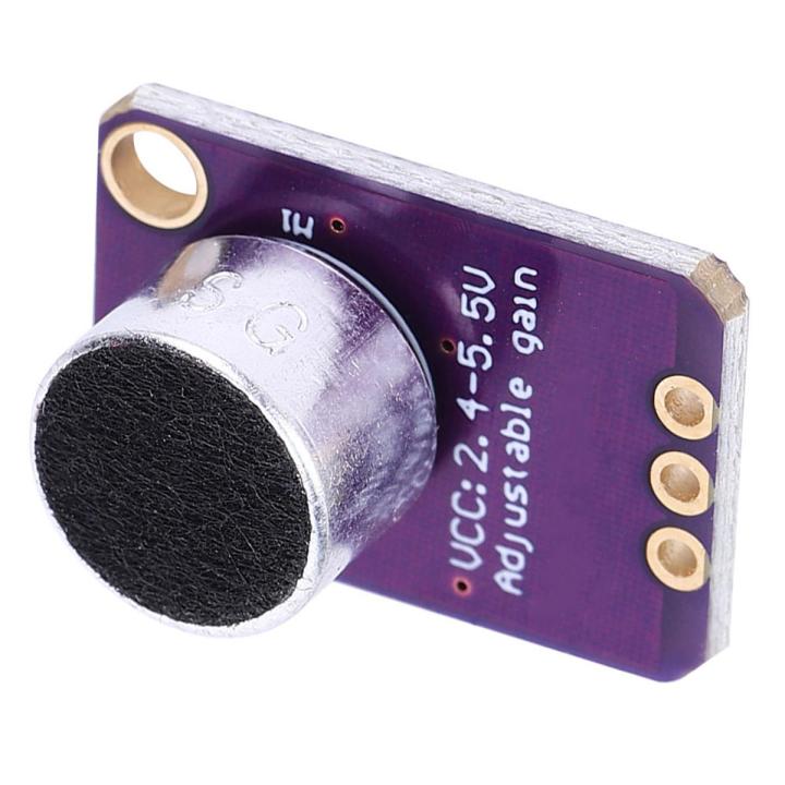 Electret Microphone Amplifier Module MAX4466 Adjustable Gain GY-4466 ...