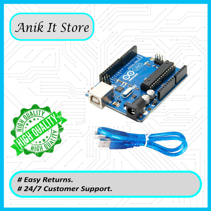Arduino Uno R3 (Made in ITALY) | Daraz.com.bd