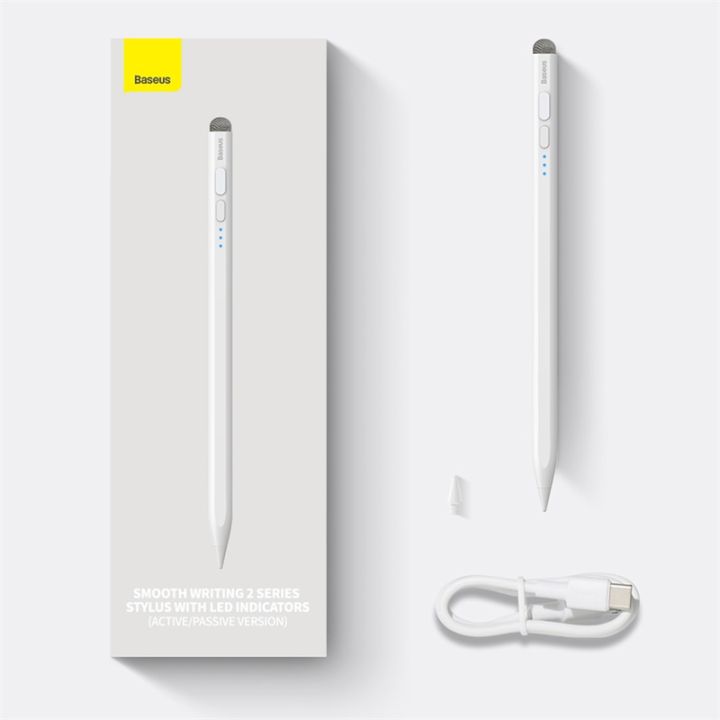 BASEUS Smooth Writing 2 Series Active+Passive Stylus with LED Indicator ...