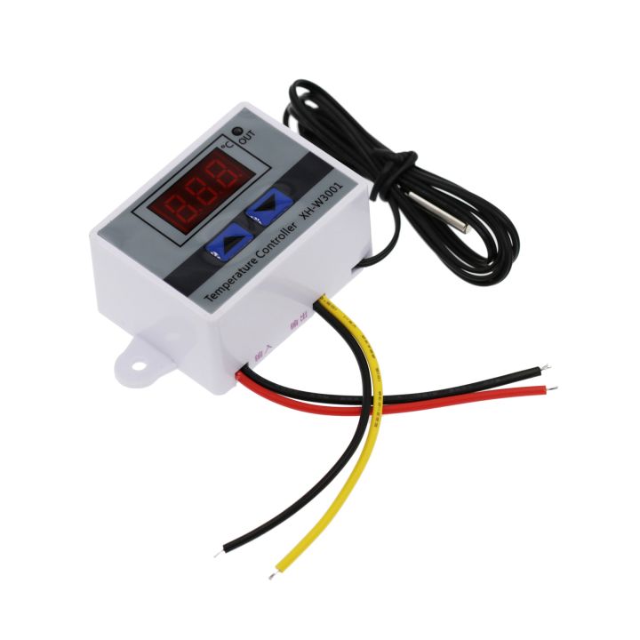 Digital Temperature Controller Display Thermostat Control Switch and ...