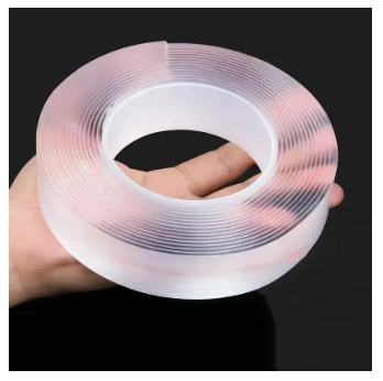 3M Nano Tape Double Sided Tape Transparent Reusable Waterproof Adhesive ...
