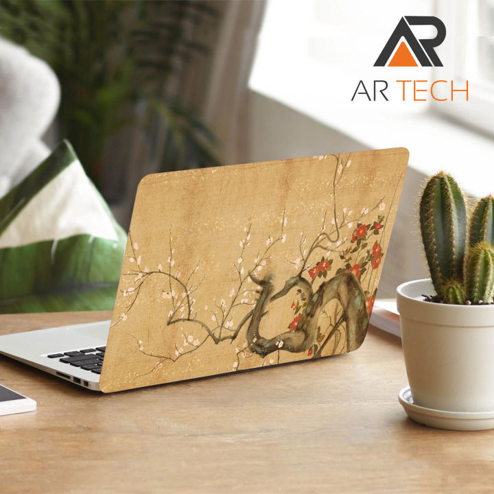Tree Brown Laptop Sticker Laptop Skin Sticker for laptop Back Side AR ...