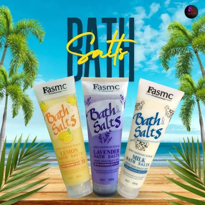 Fasmc Bath Salts Scrub Make Skin with SPA 380g | Daraz.com.bd
