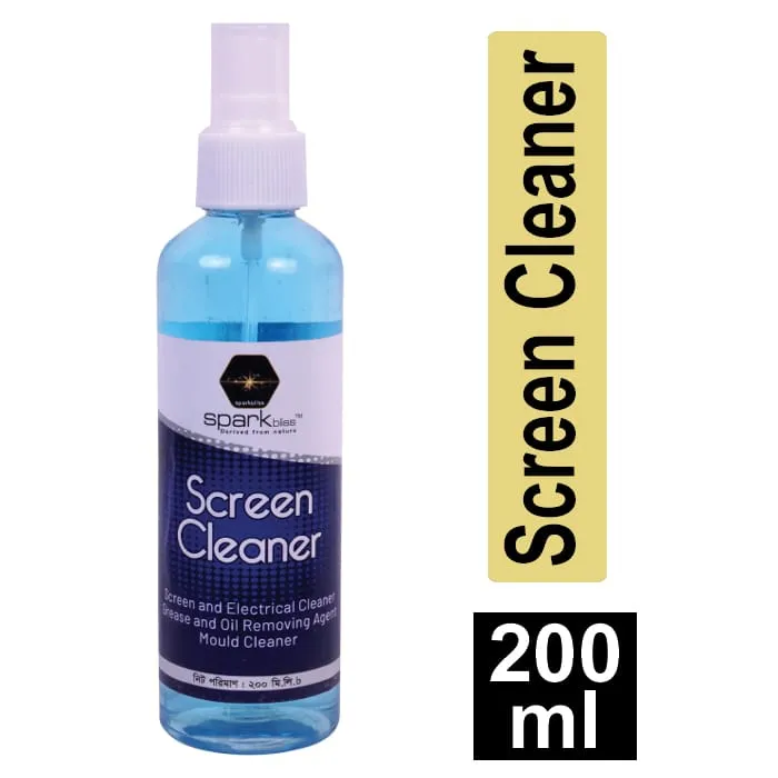 Spark Bliss Screen Cleaner Spray for LED & LCD TV, Computer Monitor ...