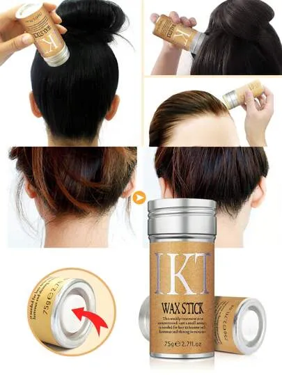 IKT Hair Wax Stick 75g for Both Men & Women for Damaged Hair Frizz ...