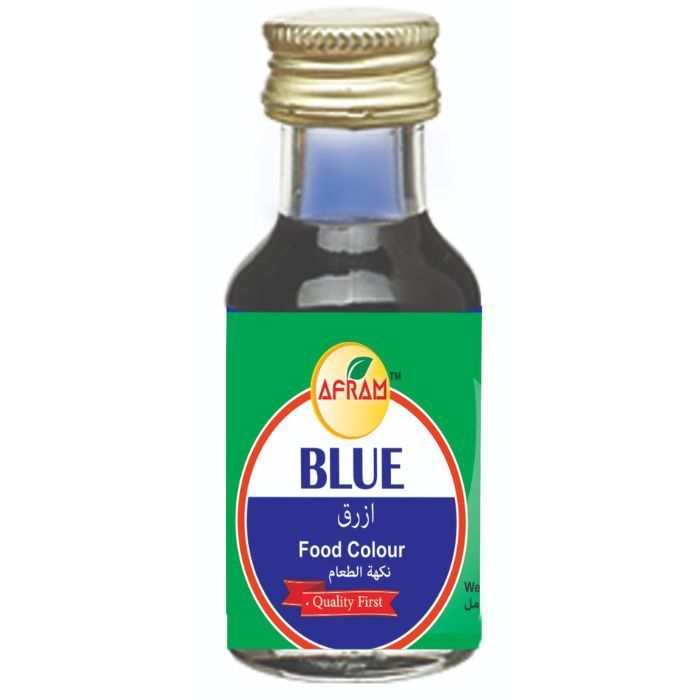 Afram Blue Food Color - 28Ml Blue Food Color (Organic) | Daraz.com.bd