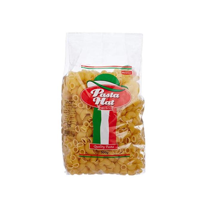 Pasta Hat Macaroni Big - 500gm | Daraz.com.bd