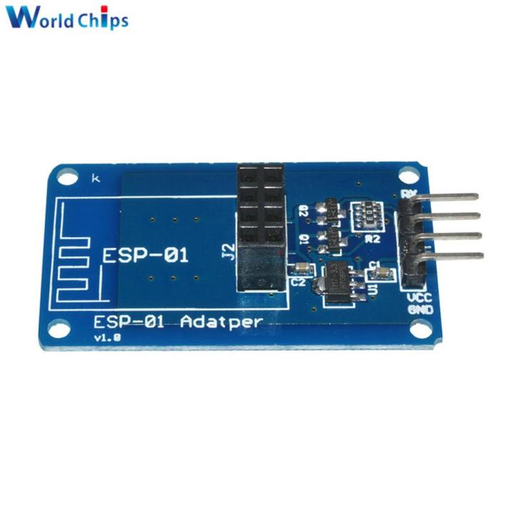 ESP8266 Serial WiFi Wireless ESP-01 esp01 Adapter Board Module 3.3V 5V Compatible Serial Module ...