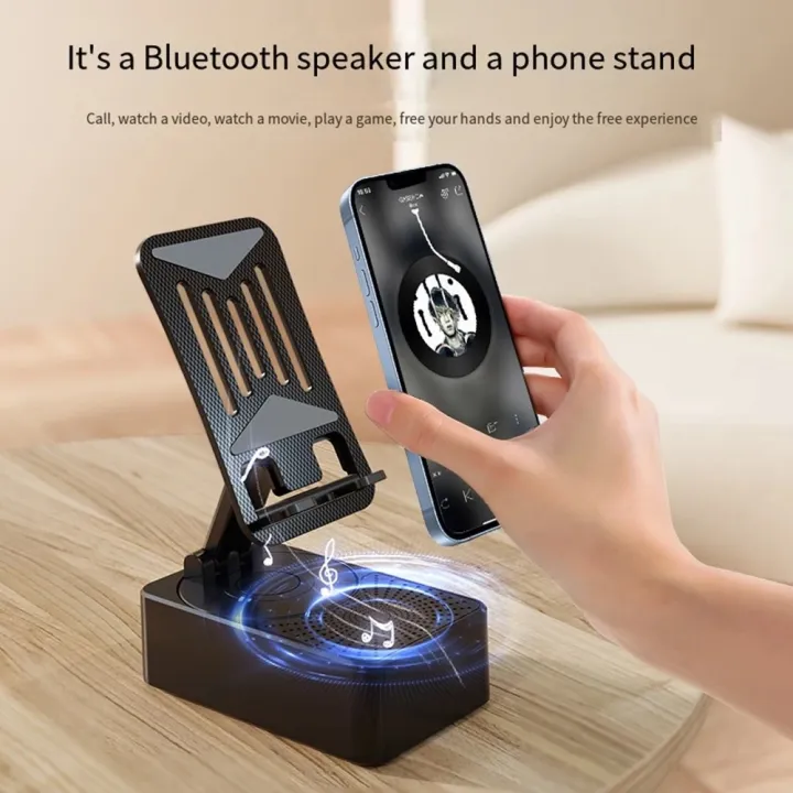 📱 3-in-1 Foldable Mobile Stand | Bluetooth Speaker + Power Bank 🔋🎶 ...