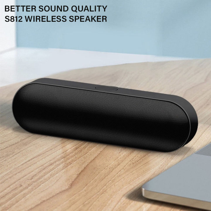 S812 Better Sound Quality Portable Bluetooth Speaker With Built In ...
