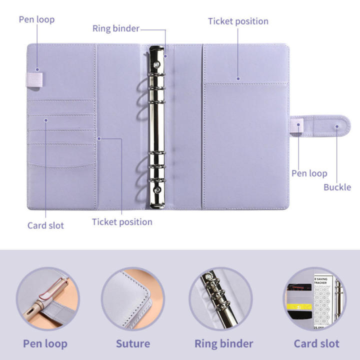 23.5*17.7CM Envelope challenge binder Innovative PU 100 Envelope ...