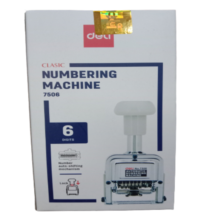 Deli Clasic 6 Digit Numbering Machine | Daraz.com.bd