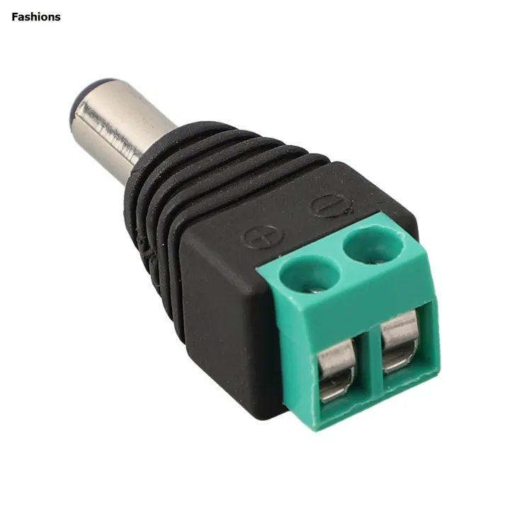 Fashions 10PCS Male DC Power Plug 5 5 x 2 1MM Adapter Connector Easy ...