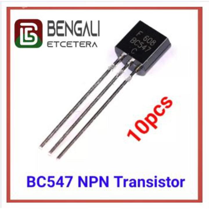 BC547 NPN Transistor-10 pcs | Daraz.com.bd