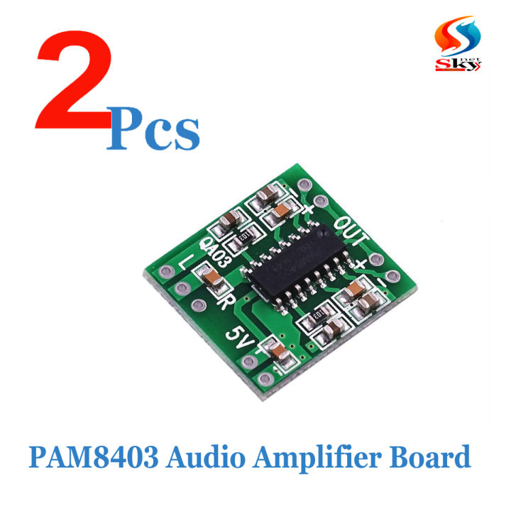 2pcs-PAM8403 Digital Audio Amplifier 3W + 3W Stereo Class D 5V ...