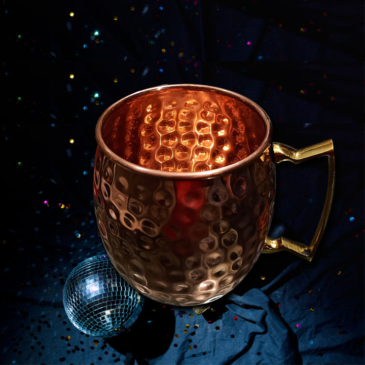 তামার মগ/ Copper Mug (প্রিমিয়াম কোয়ালিটি) | Daraz.com.bd