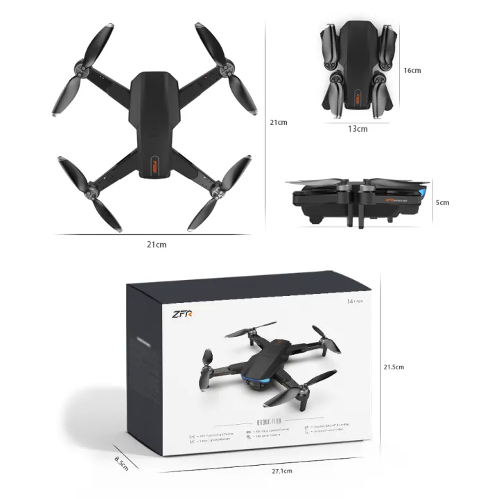 Drone F188 4k Camera Wifi Professional Aerial Photography Brushless ...