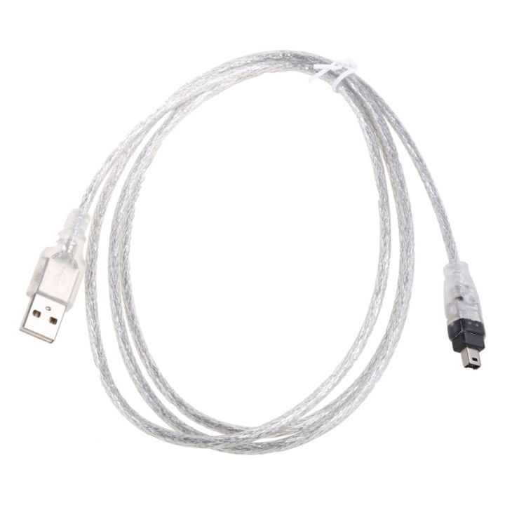 5ft New Usb To Firewire Ieee 1394 4 Pin Ilink Adapter Cable | Daraz.com.bd