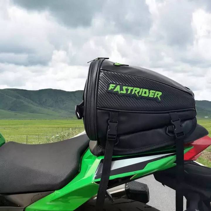 Waterproof Motorcycle Tail Bag Multifunction Motorcycle Rear Seat Bag ...