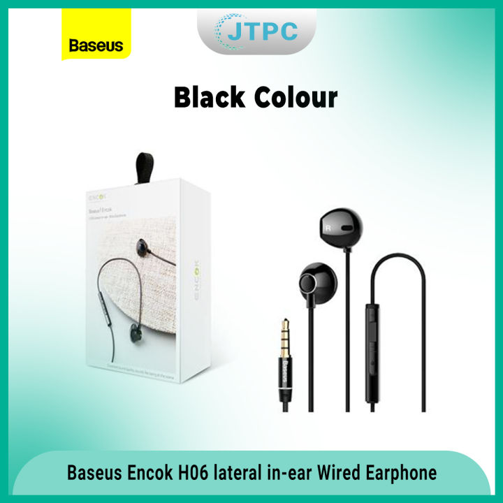 Baseus H06 In Ear Earphone Hifi Bass Stereo Audio Earphones | Daraz.com.bd