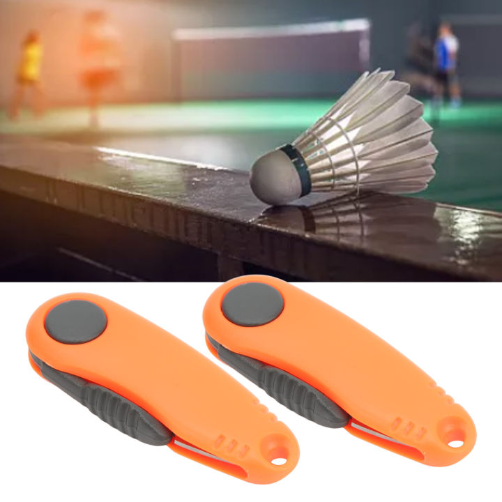 2 PCS Mini Badminton Line Scissors Fast Shrimp Shaped Scissors Outdoor ...