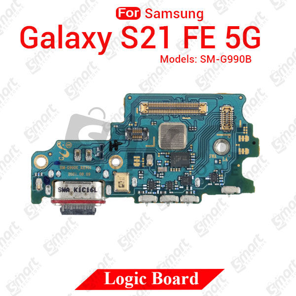 Charging Logic Board For Samsung Galaxy S21 FE Charging Port USB Plug ...