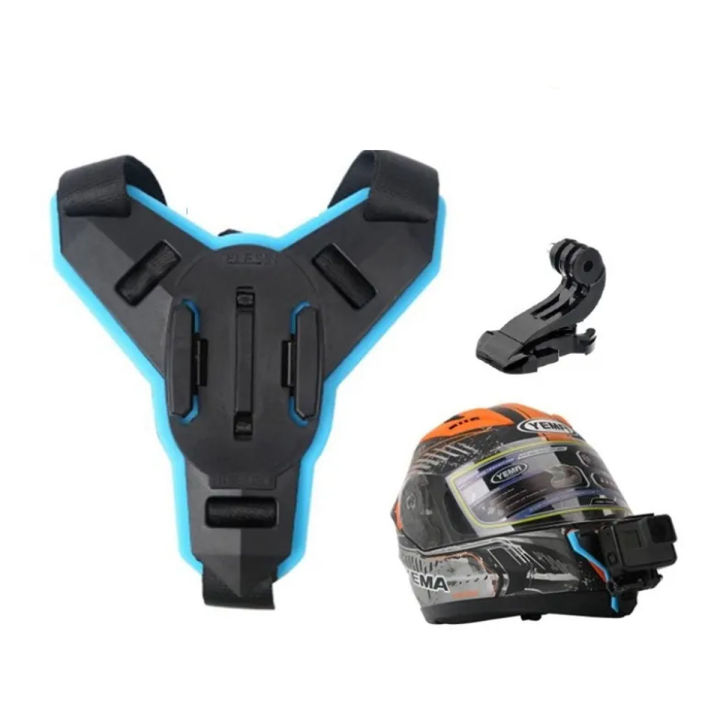 Adjustable Helmet Chin Mobile Mount with Holder: Secure Motorcycle ...