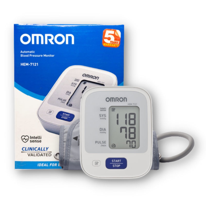 Omron HEM 7121 Digital Blood Pressure Monitor | Daraz.com.bd