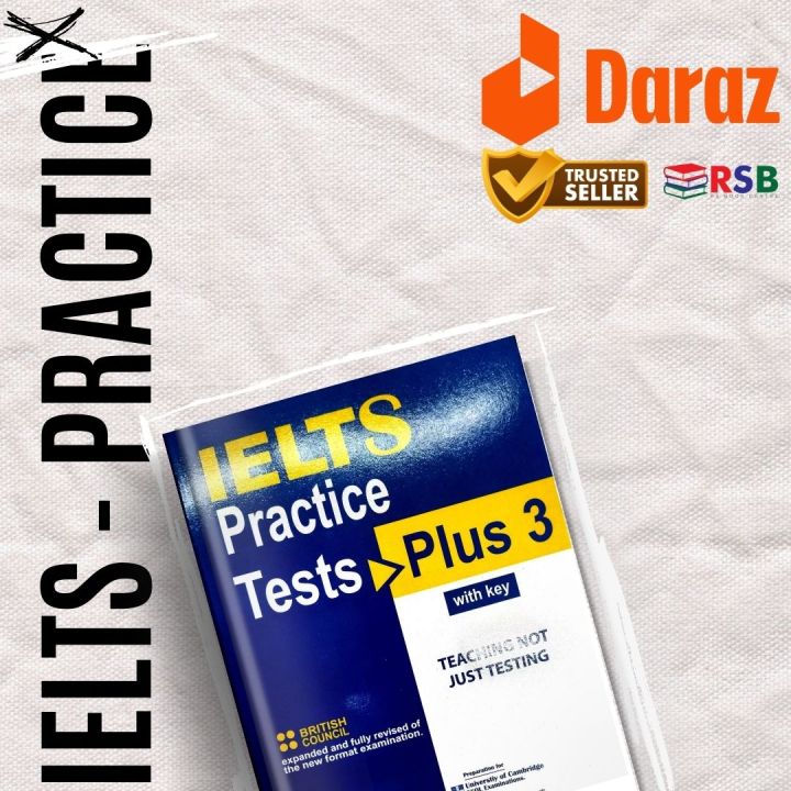 IELTS PRACTICE TESTS PLUS 3 | Daraz.com.bd