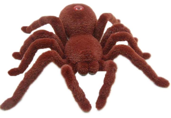 Electric Remote Control Infrared Realistic RC Spider Fuzzy Toy | Daraz.lk