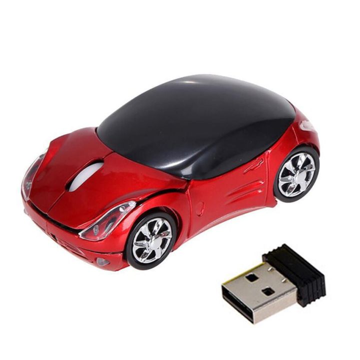 【The-Best】 TE 2.4G mouse mouse car mouse cartoon Korean sports car ...