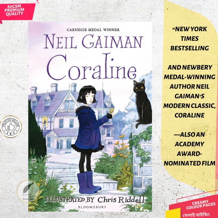 Coraline Book Neil Gaiman