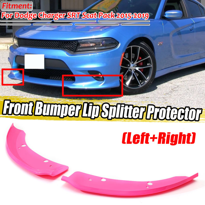 motor tool For Dodge Charger SRT Scat Pack 15-19 Front Bumper Lip Body ...