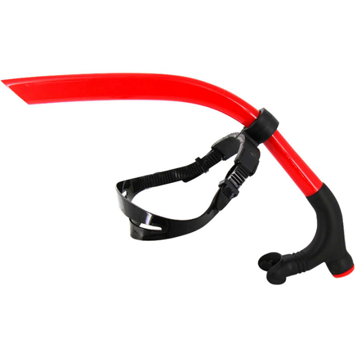 2X Silicone Swimming Front Breathing Tube Diving Training Adults ...